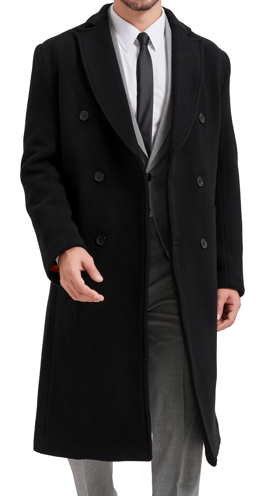 Men’s Double-Breasted Overcoats | Bold & Stylish – The Platinum Tailor